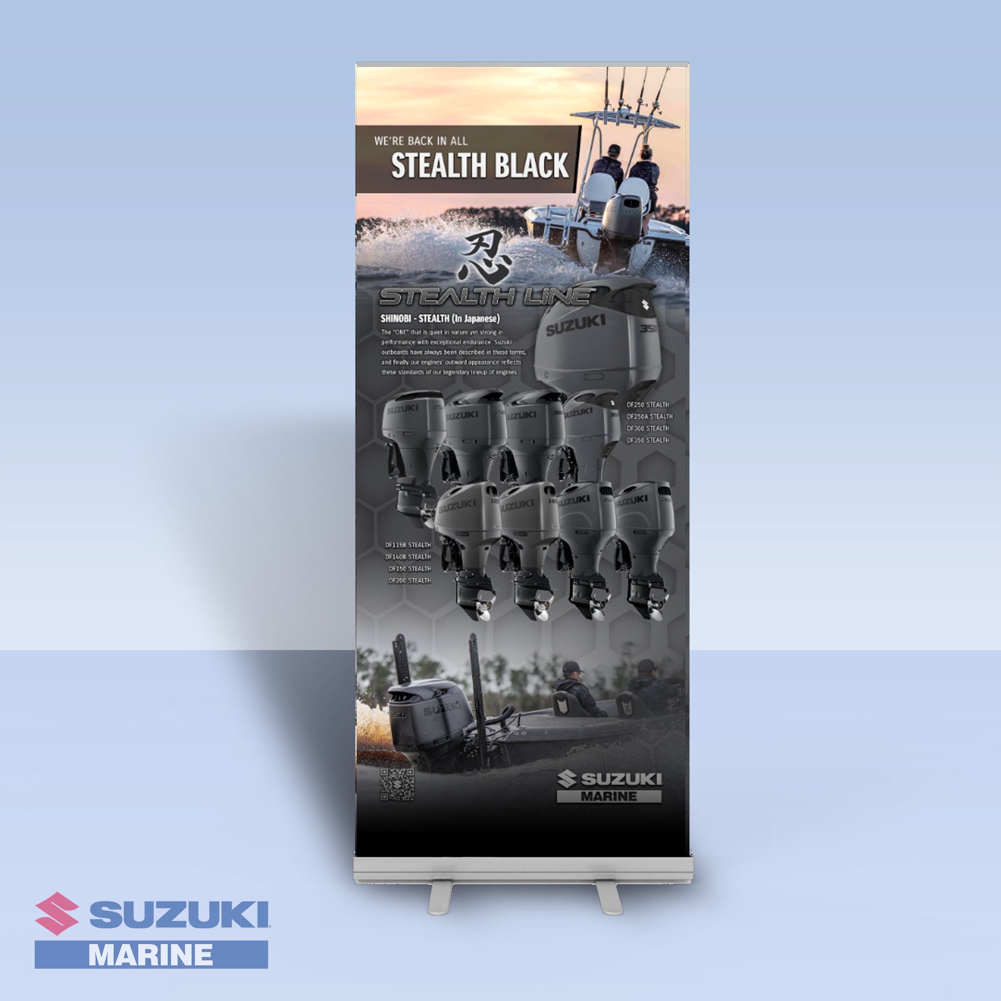 STEALTH LINE - Bannerstand – SuzukiBanners.com