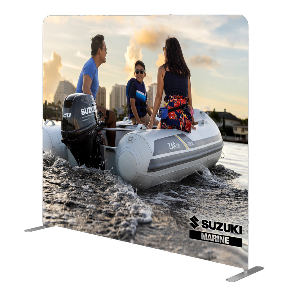Small HP - Stretch Fabric Panel with 8' Frame – SuzukiBanners.com