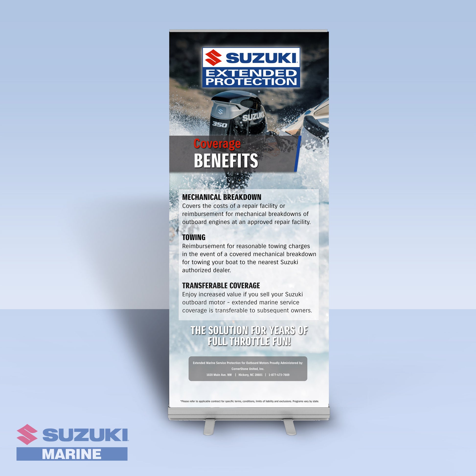 Suzuki Extended Protection - Bannerstand – SuzukiBanners.com