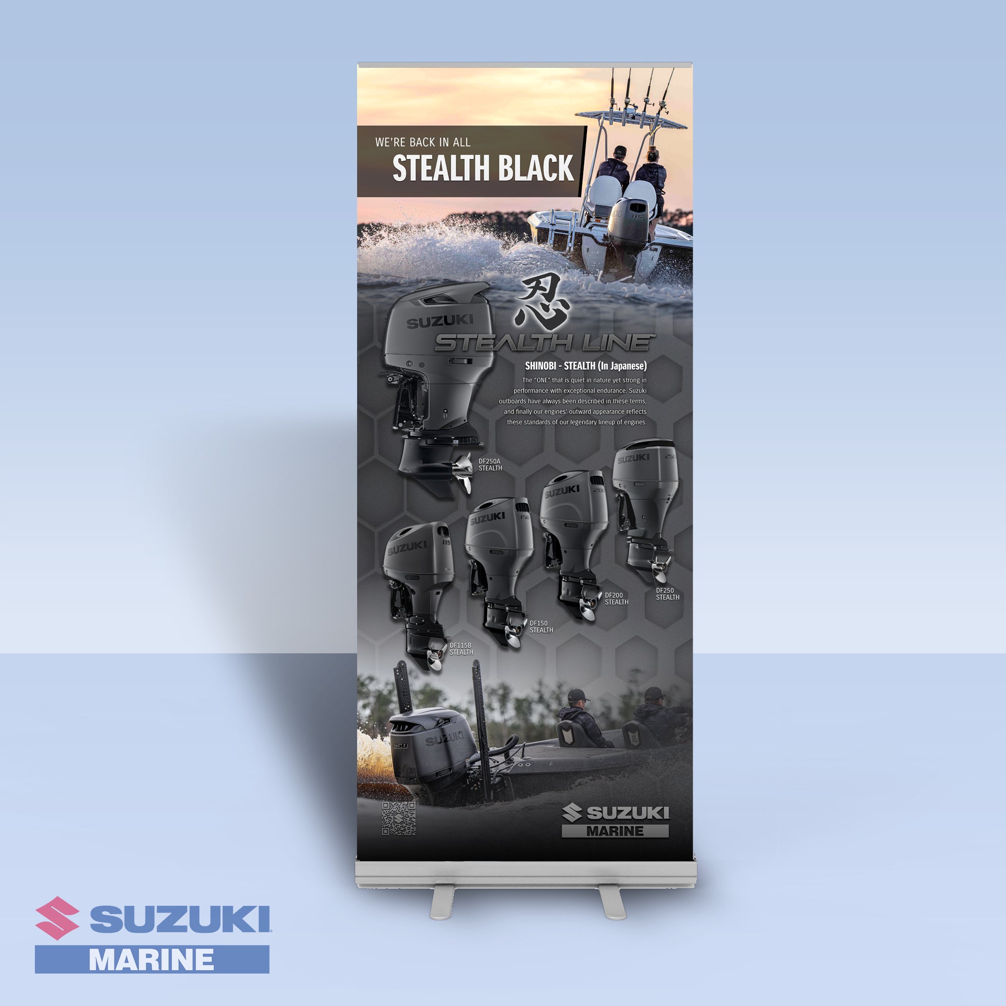 STEALTH LINE - Bannerstand – SuzukiBanners.com